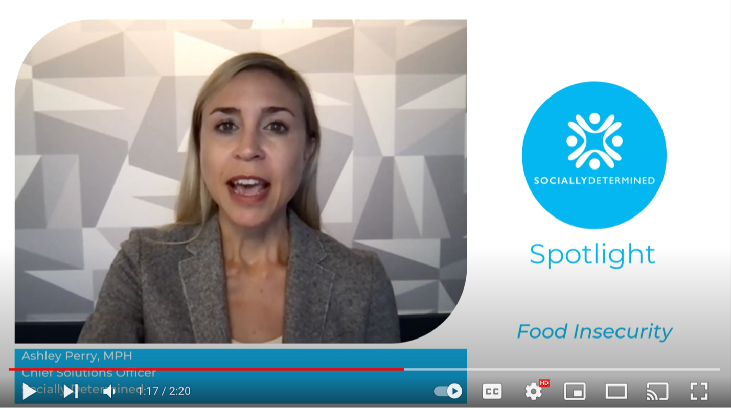 Socially Determined Spotlight Series Food Insecurity with Ashley Perry ...